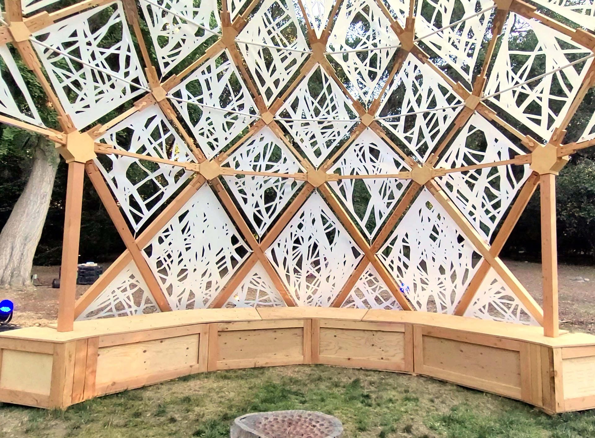 Flat Packable Centering Dome / Cal Poly, San Luis Obispo, CA ...